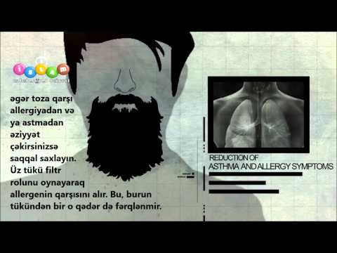 Saqqal saxlamağın inanılmaz tibbi faydaları icad edildi!!!