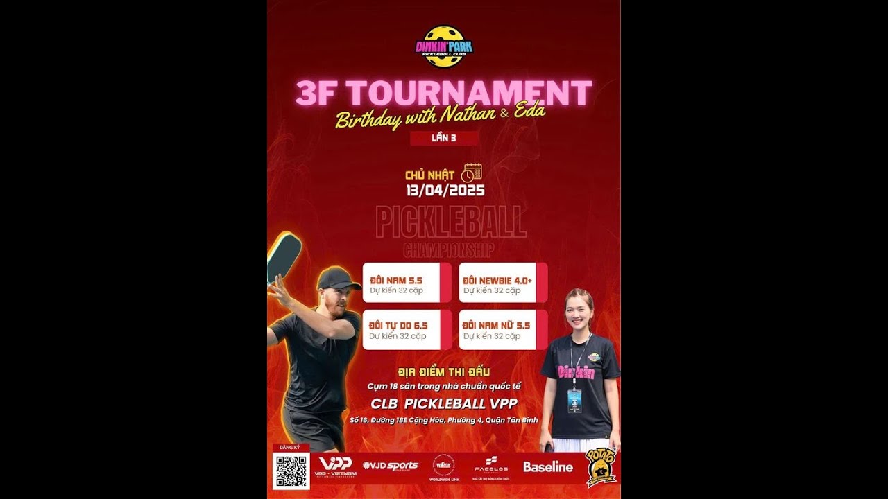 🔴[Trực tiếp] GIẢI 3F TOURNAMENT - BIRTHDAY WITH NATHAN & EDA - YouTube