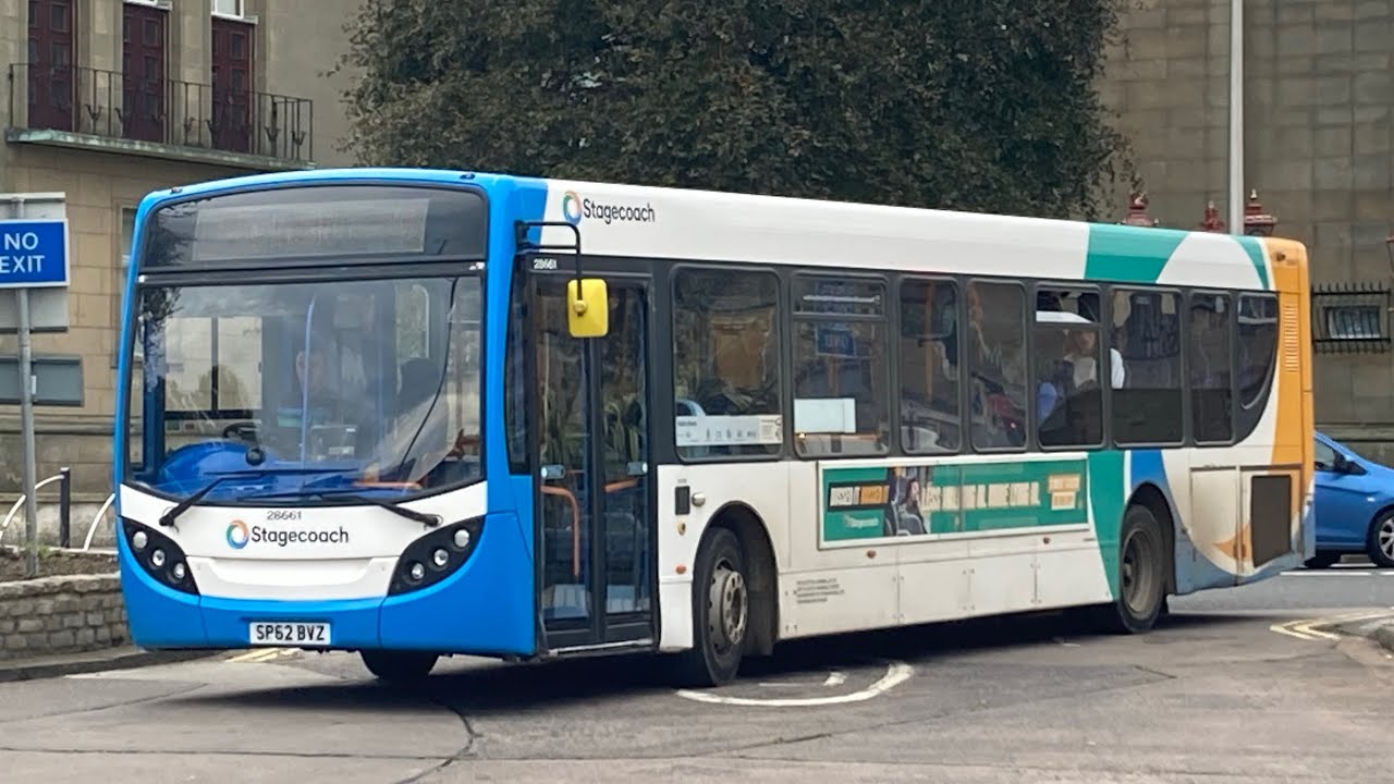 *Loud ZF* Stagecoach in fife Scania K230UB Enviro 300 28661 (SP62 BVZ) Service:X60 - YouTube