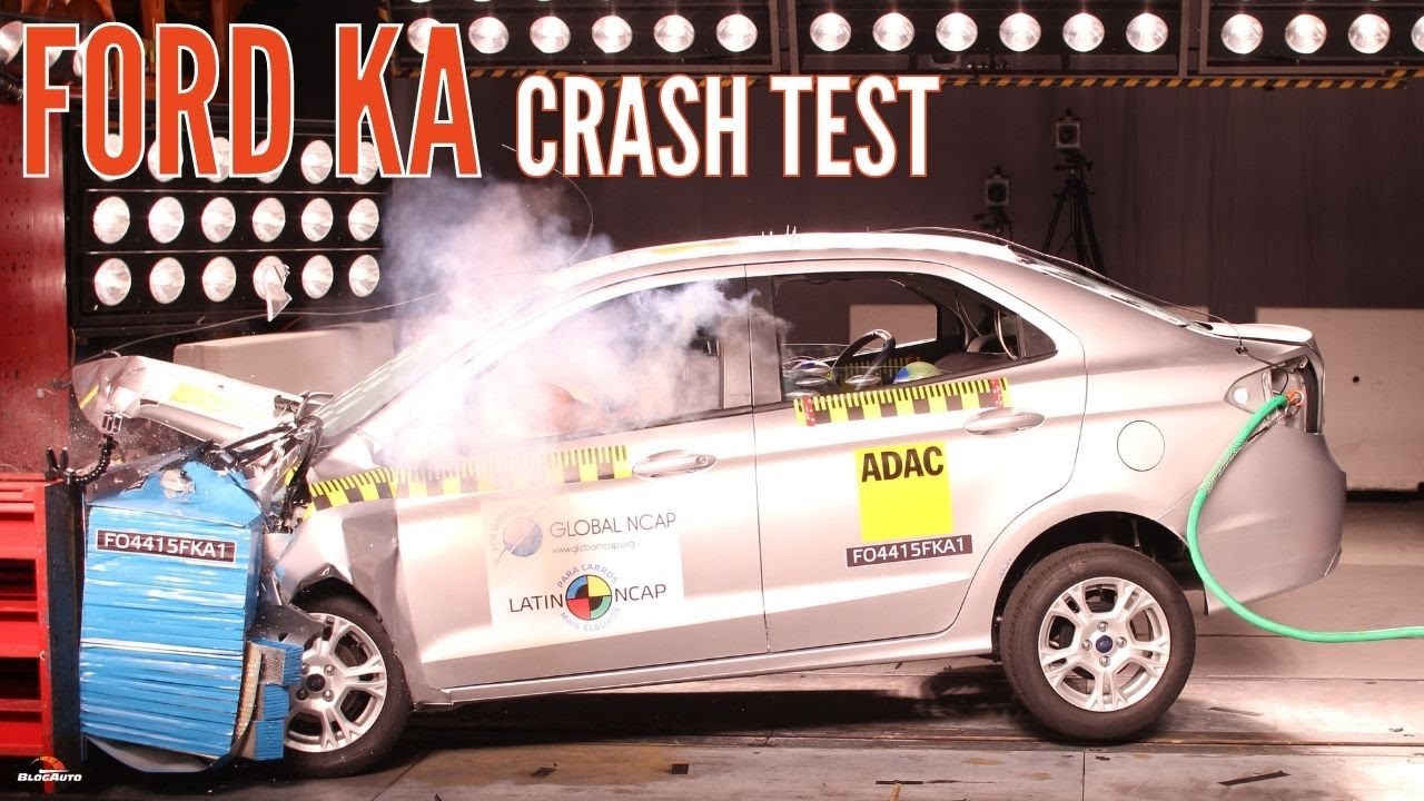 🚗 Como foi o Crash Test do FORD KA no LATIN NCAP - BlogAuto - YouTube
