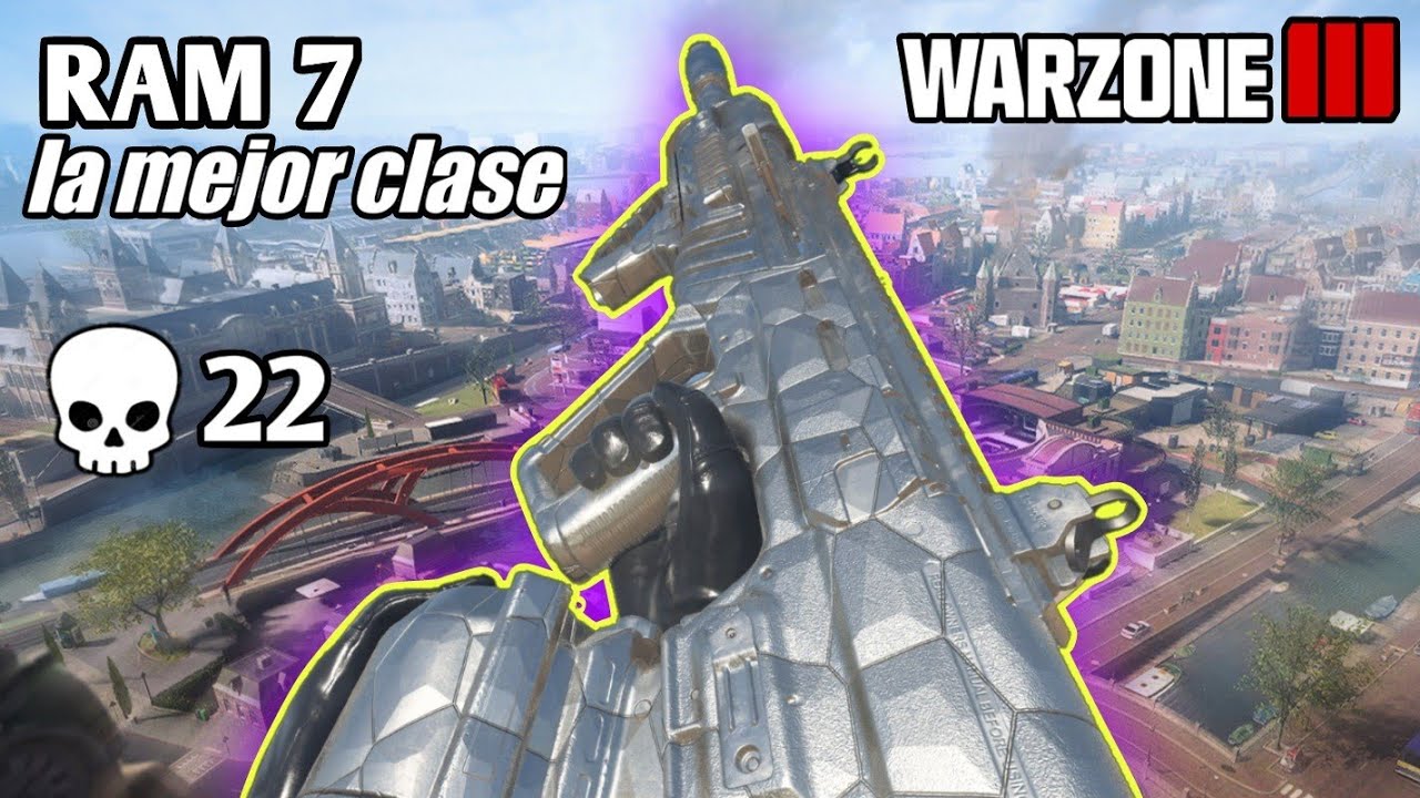 RAM-7 está BASTANTE DAÑO en WARZONE 3 || la MEJOR CLASE DE LA RAM-7 || COD WARZONE 3 - YouTube