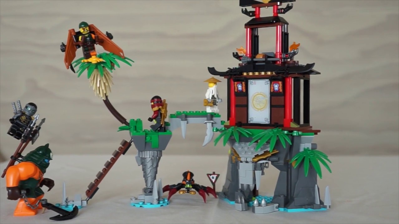 Lego Ninjago Tiger Widow Island 70604 Review - YouTube