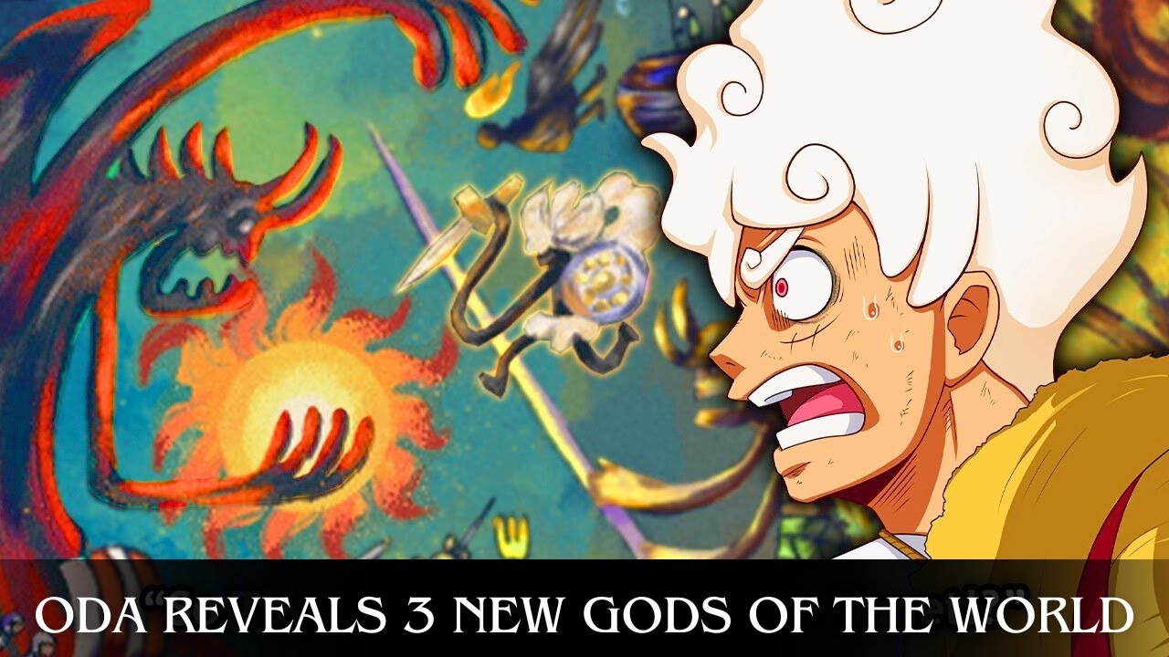 oda Reveals 3 New Gods Of The World | one piece chapter 1138 "new gods ...