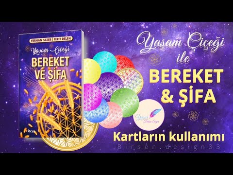 #yaşamçiçeği  İle #bereket ve #şifa kitabı kartlarının kullanımı