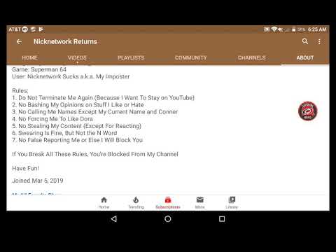 Nicknetwork is Still Having Channel Rules - YouTube