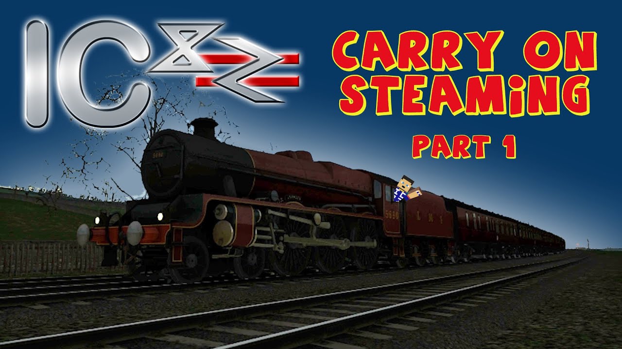 TrainSim 2014 - Driving a Steam Train! (Part 1) - YouTube