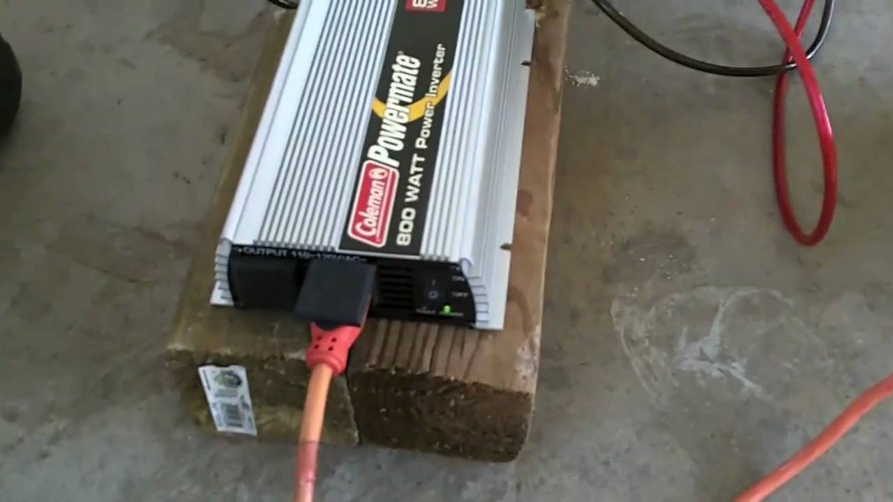 Battery Powered Garage - YouTube