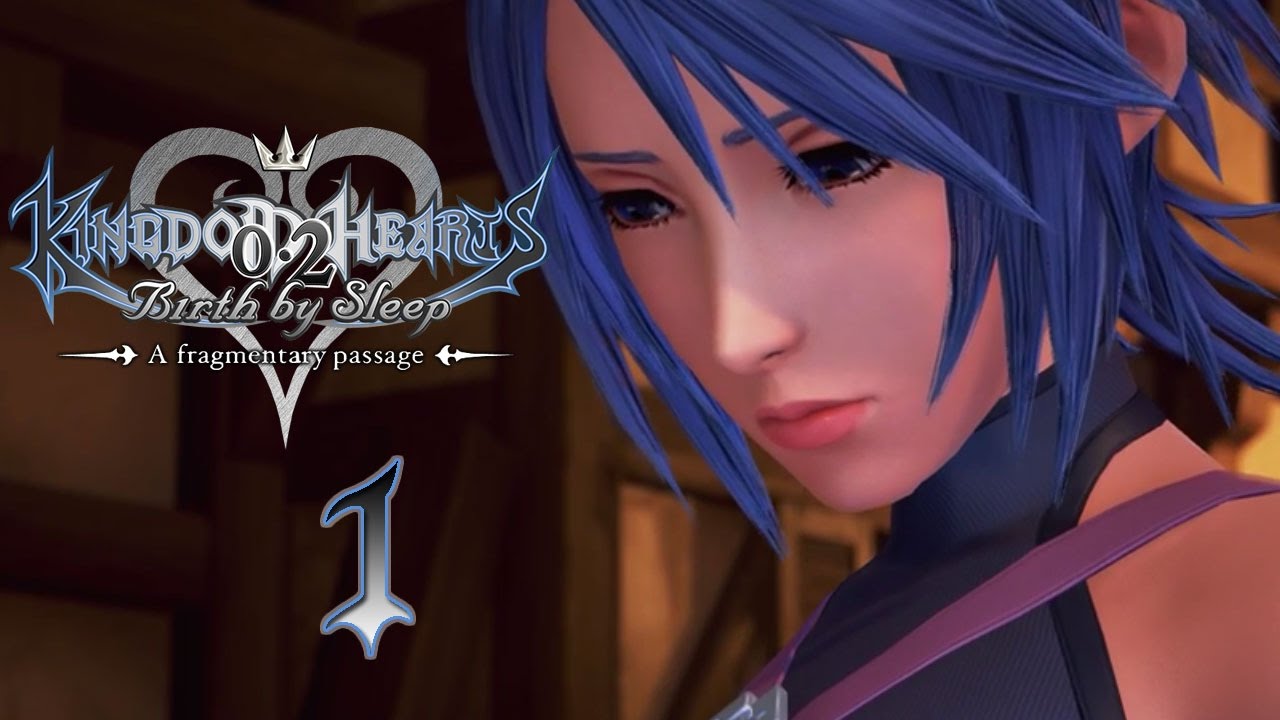 Kingdom Hearts Birth By Sleep Aqua Wallpaper
