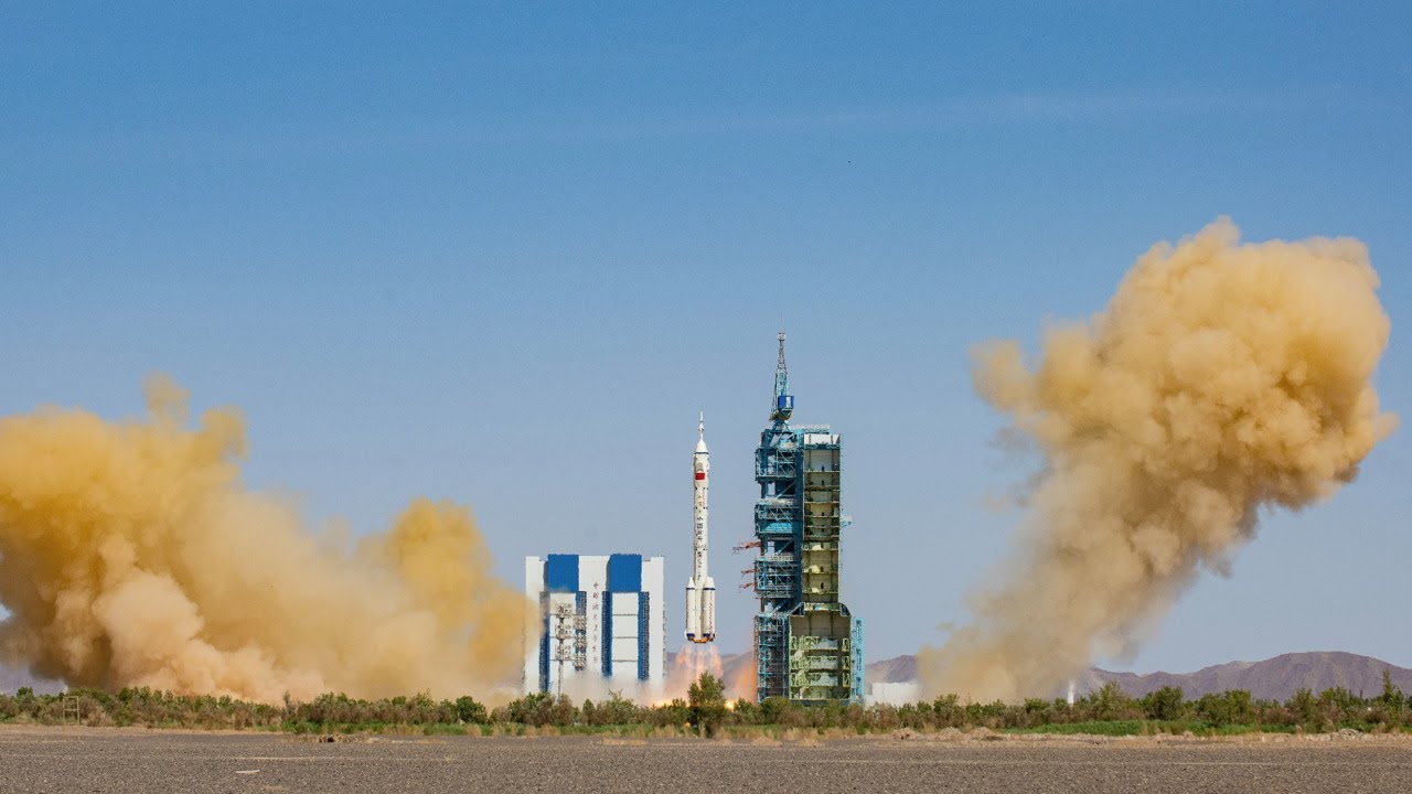 China launches experimental spacecraft for third time - YouTube
