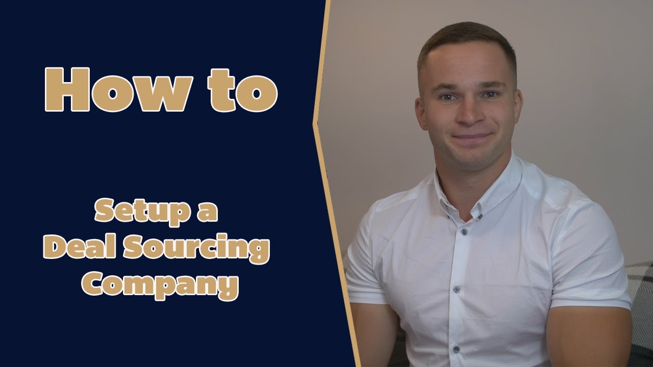 How to run a Successful deal sourcing company - YouTube