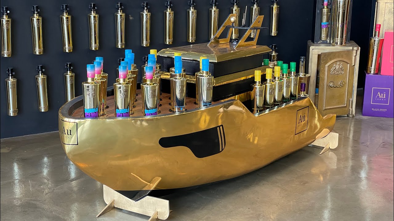 AU Vodka Yacht Build - YouTube