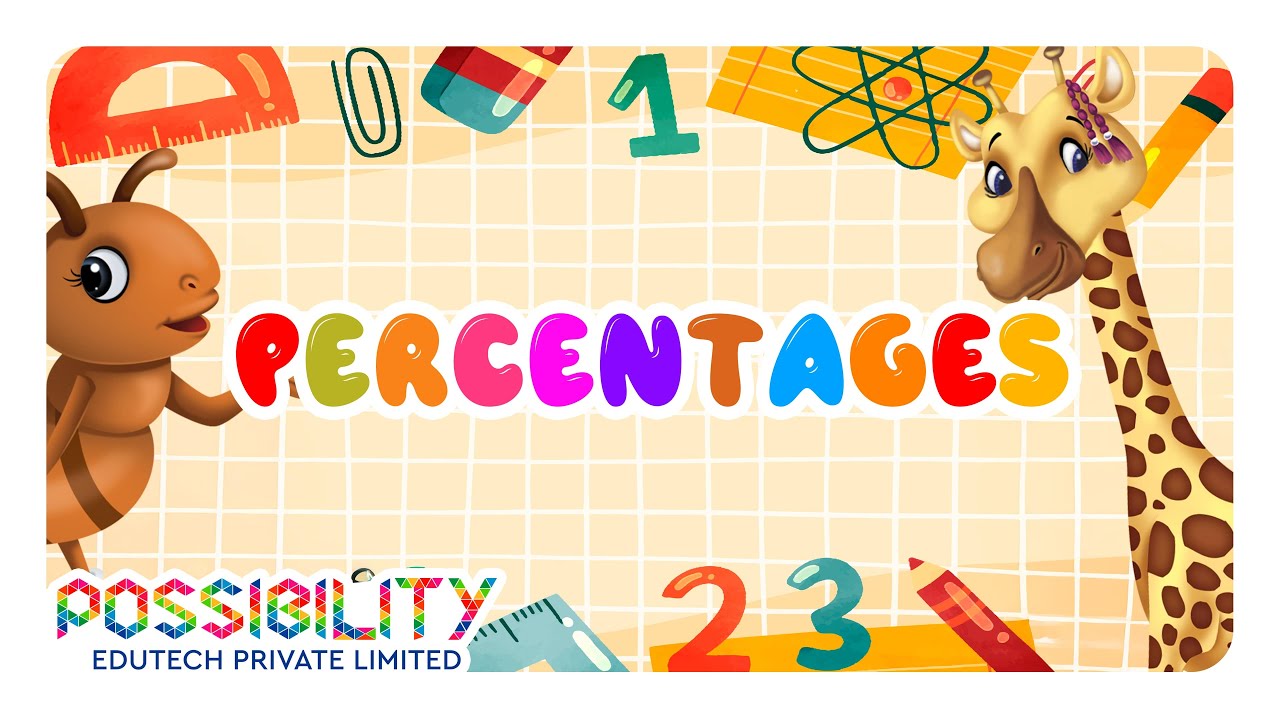 Understanding Percentages | Fun Animated Math for Grade 5 Kids! - YouTube