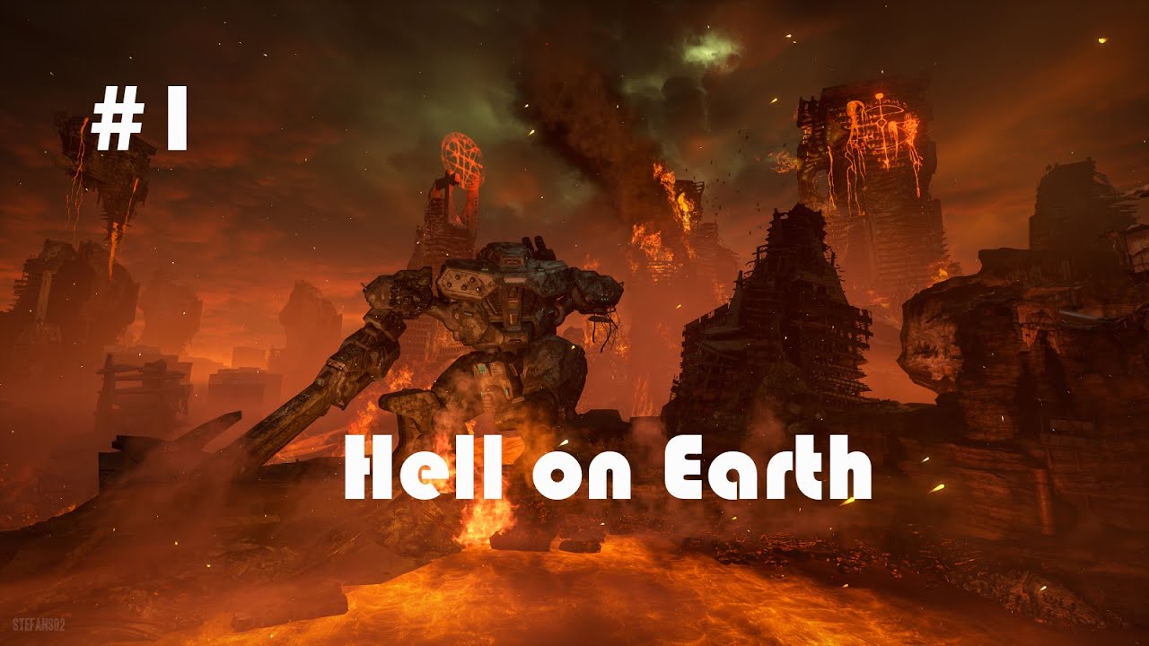 Doom Eternal : Stream Part 1 - 2nd Slayer Gate Run - YouTube