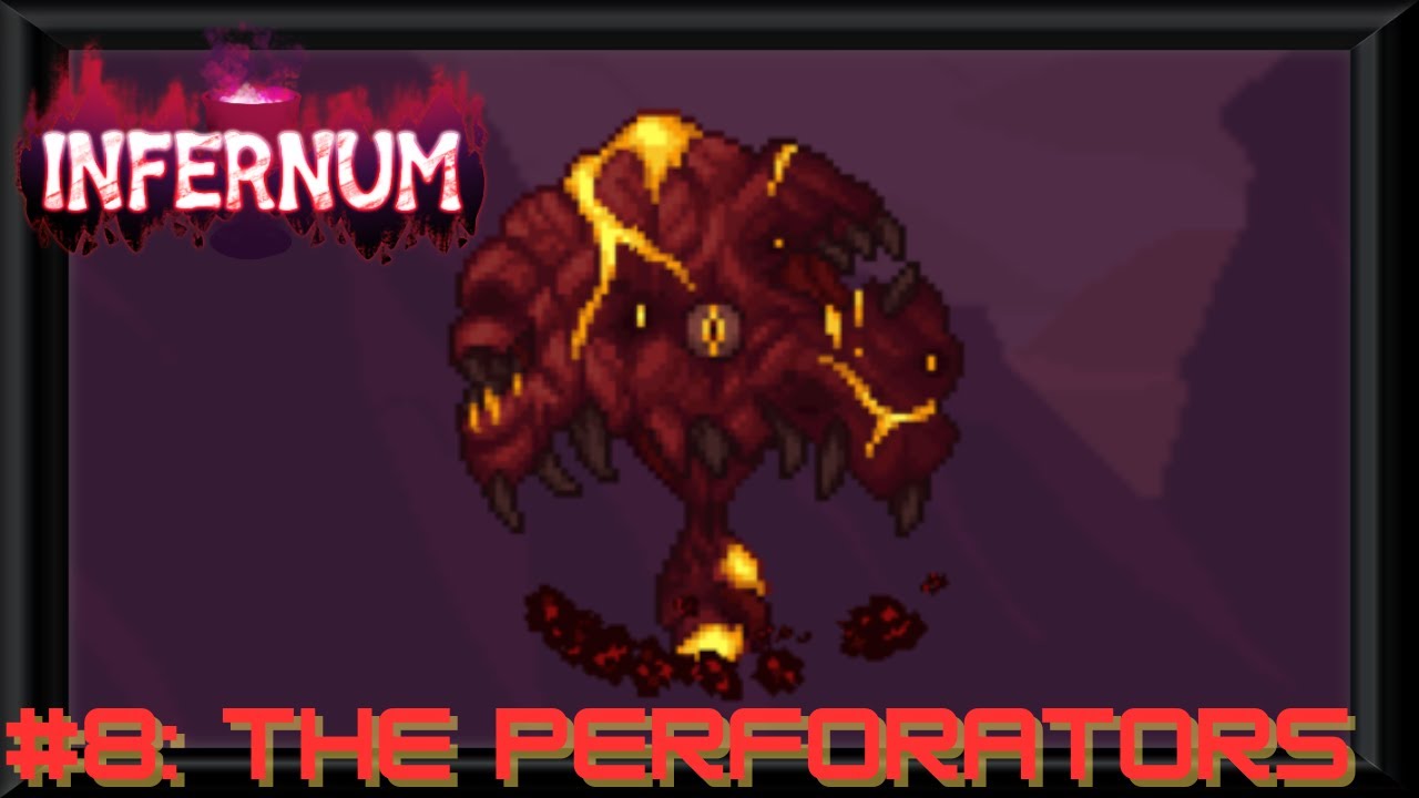 Terraria Calamity Mod Infernum Mode no-hit #8: The Perforators - YouTube