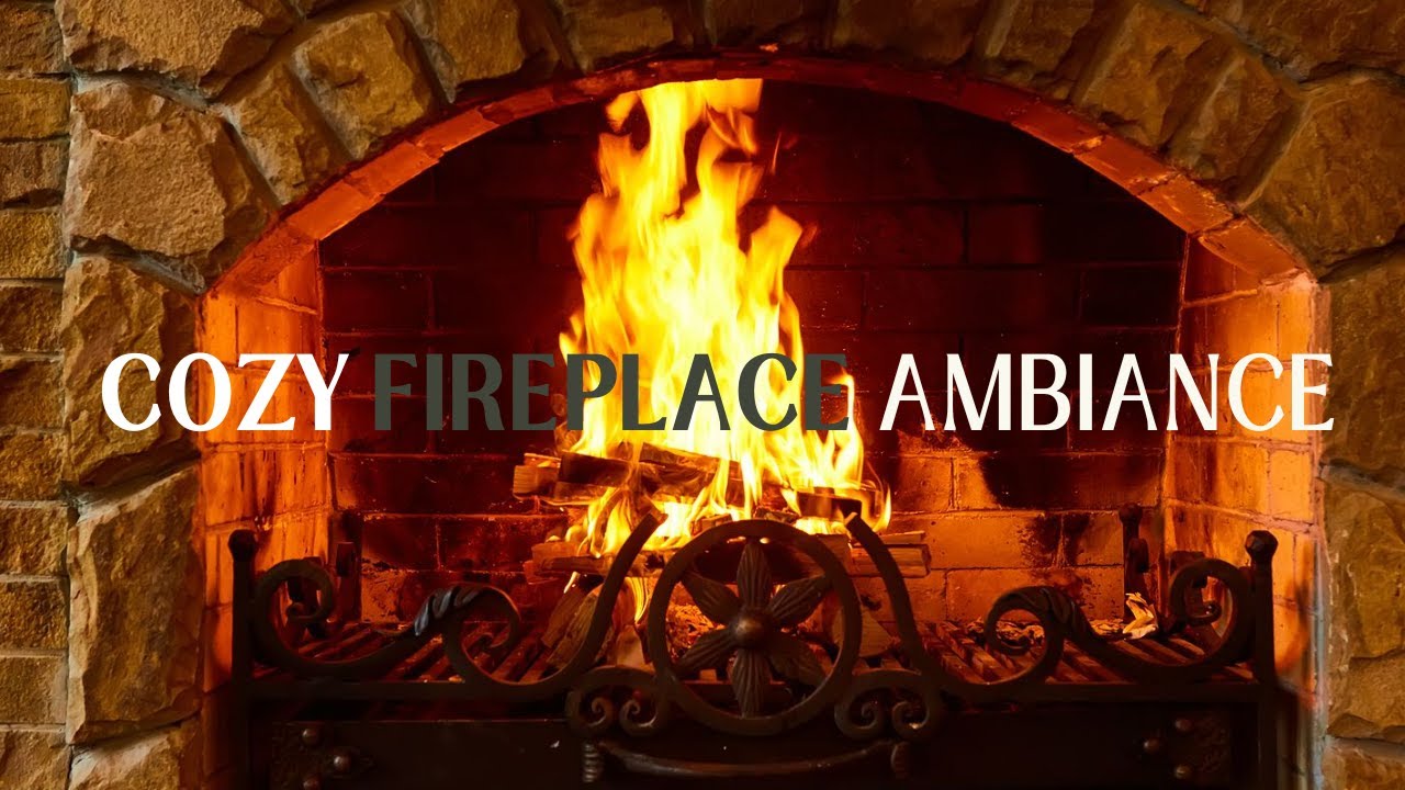 Cozy Fireplace Ambiance: Relaxing Fire Crackling Sounds for Tranquility ...