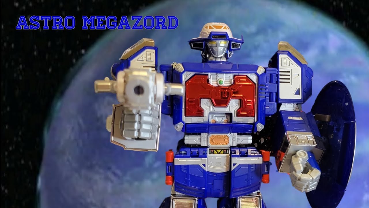 Zap Power Rangers In Space Astro Megazord (Unboxing) - YouTube