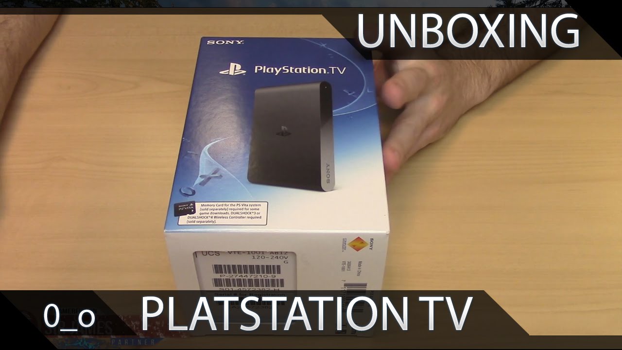 PlayStation TV Unboxing - YouTube