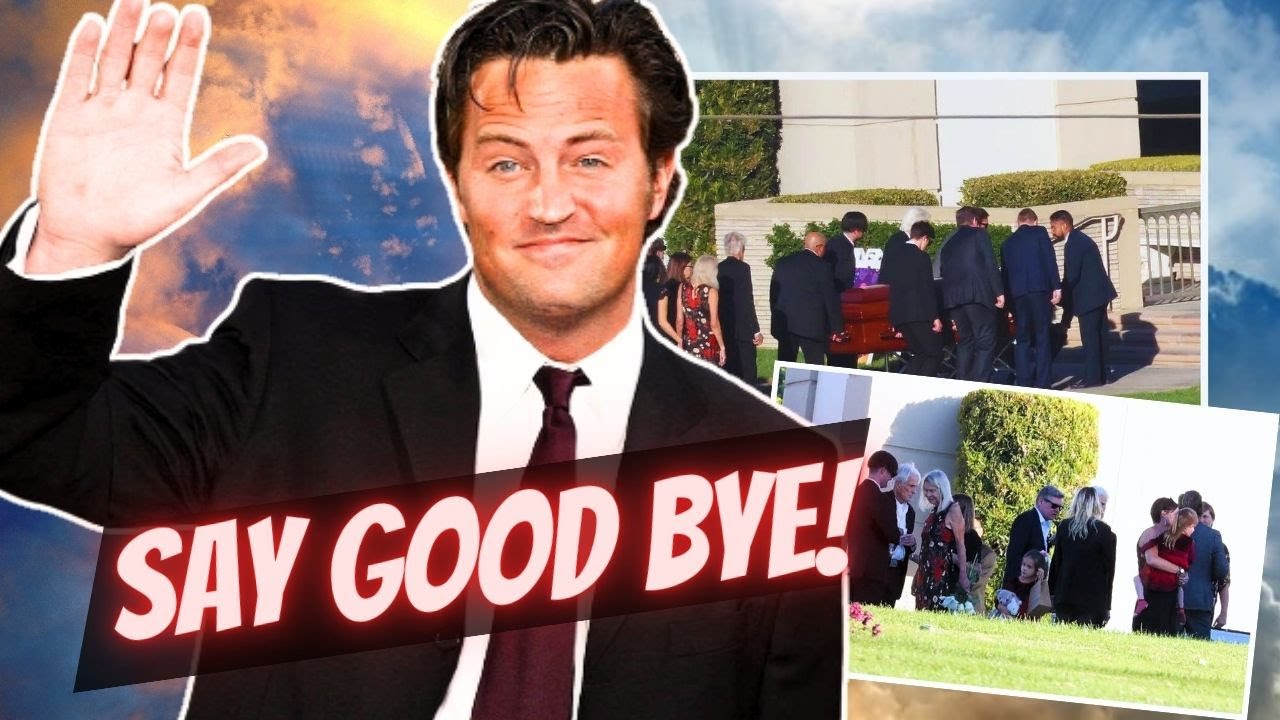 Saying goodbye to a Friend! Matthew Perry's loved ones gather at ...