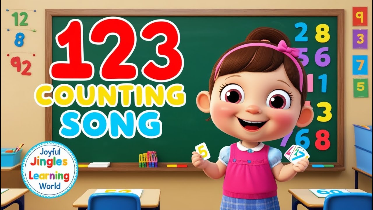 123 Number Song | Learn to Count 1-10 | Kids Educational Songs ...