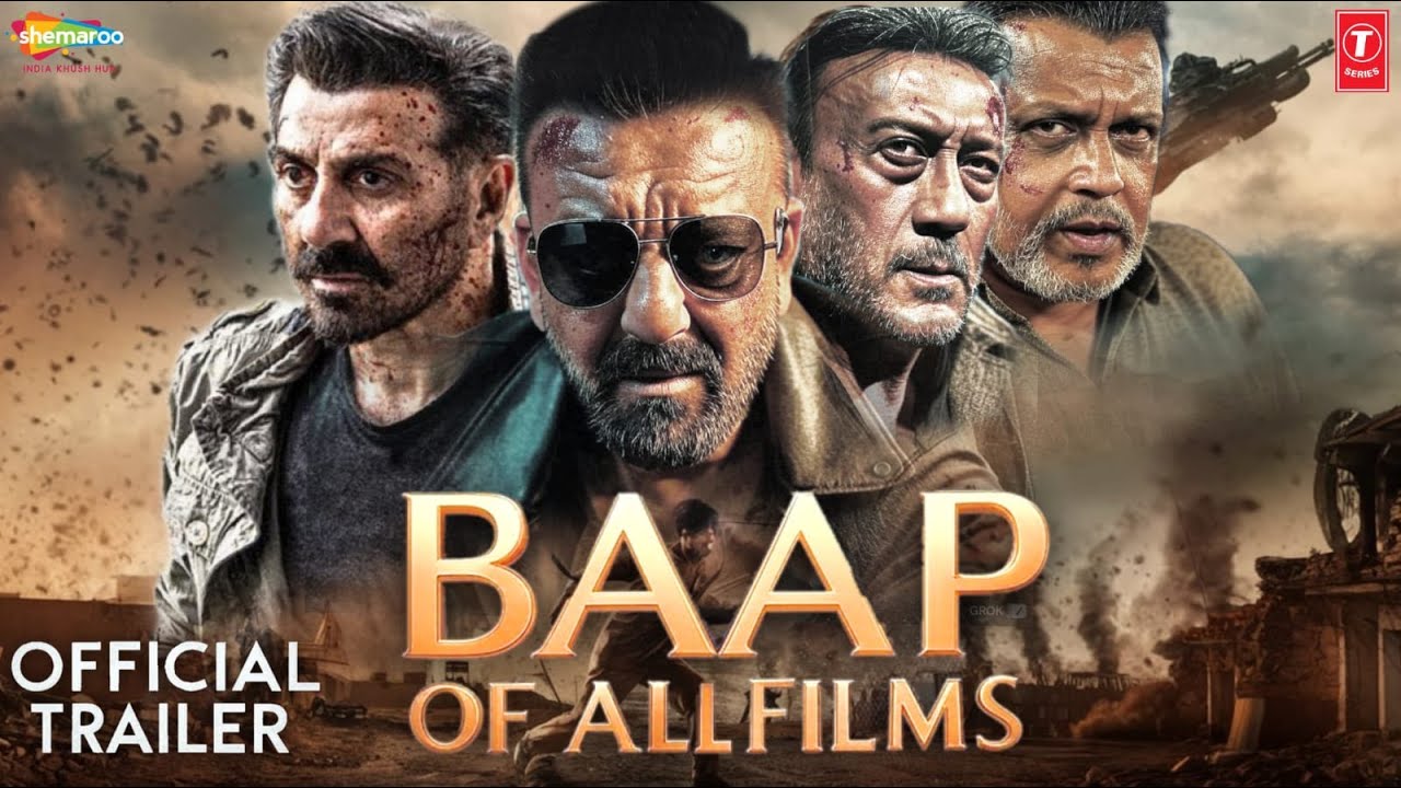 Baap Of The All Films Movie Trailer | Sunny Deol | Sanjay Dutt | Jacky ...