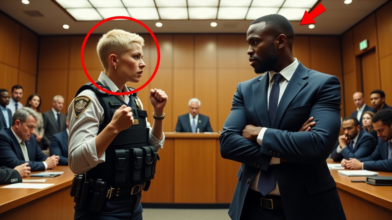 Racist Cop Attacks Black Man in Court, Turns Pale When She Learns His ...