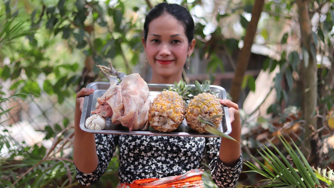 How To Cook Chicken Pineapple Stir Fry | Chicken Recipe Pineapple ...