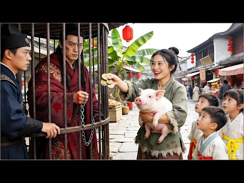 A pig seller spent her savings on a disabled prince, now cherished and pampered.