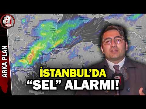 İstanbul'da şiddetli fırtına! 15 saat aralıksız yağmur... | A Haber