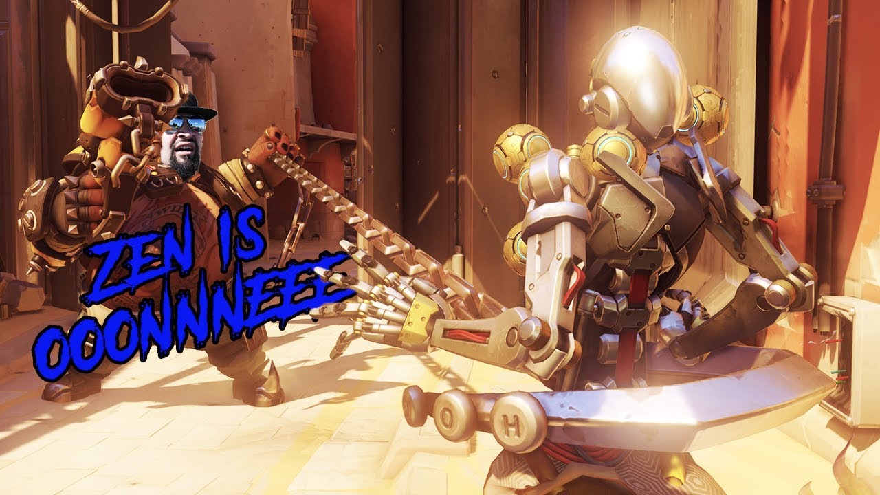 ZEN IS ONE!!!! .... MAGICIAN Plays Overwatch with peoplez - YouTube