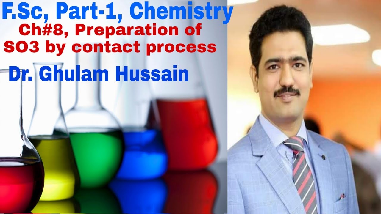 Preparation of SO3 by contact process - YouTube