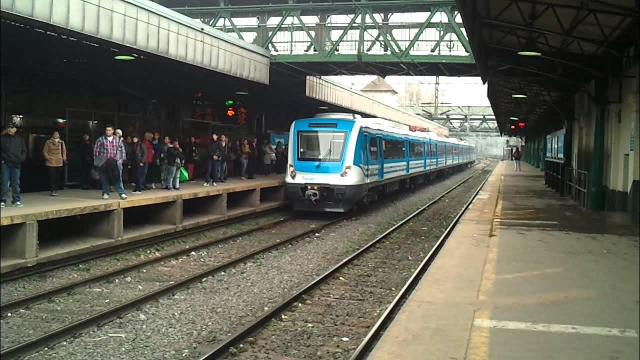 Línea Roca nueva. CSR-Zhuzhou, chapa N° 03. a pruebas por Temperley. - YouTube