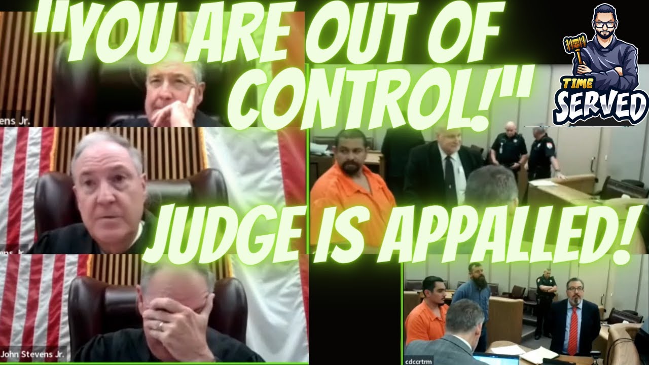 JUDGE ANGRY: DEFENDANTS OUT OF LINE & SHOWING NO REMORSE! - YouTube