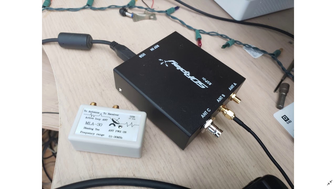 HOW TO Connect MLA 30 loop to RSP Device Bias T for power - YouTube