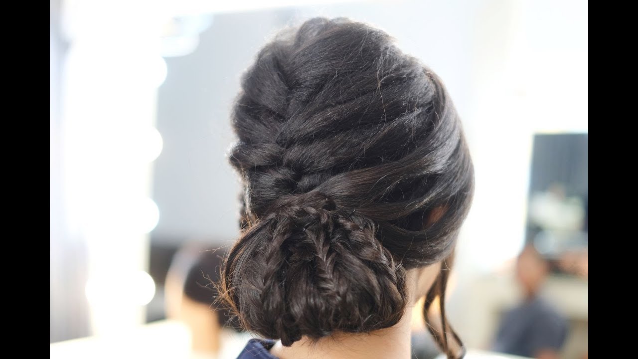 TUTORIAL HAIRDO SIMPLE & ELEGANT PAKE RAMBUT ASLI. SUPEERRRR GAMPANGGG ...