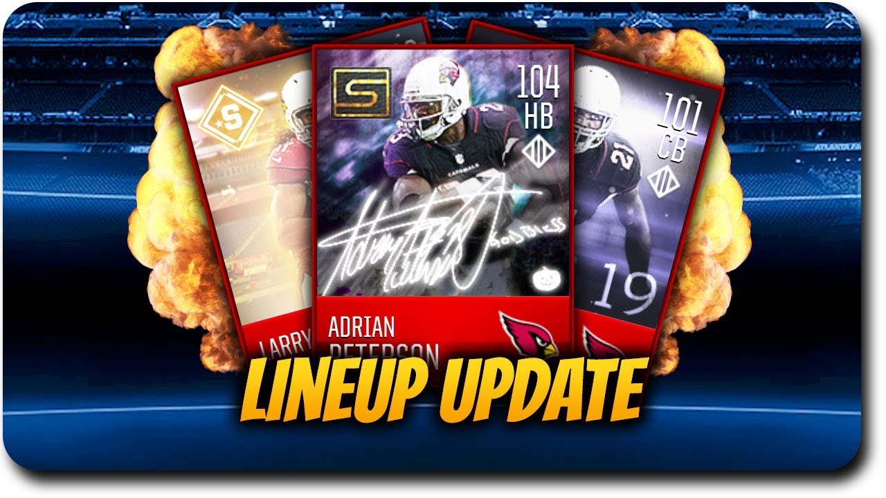 Madden Mobile 18 Lineup Update "100+ OVRs!?!?!" 96 OVR Team! - YouTube