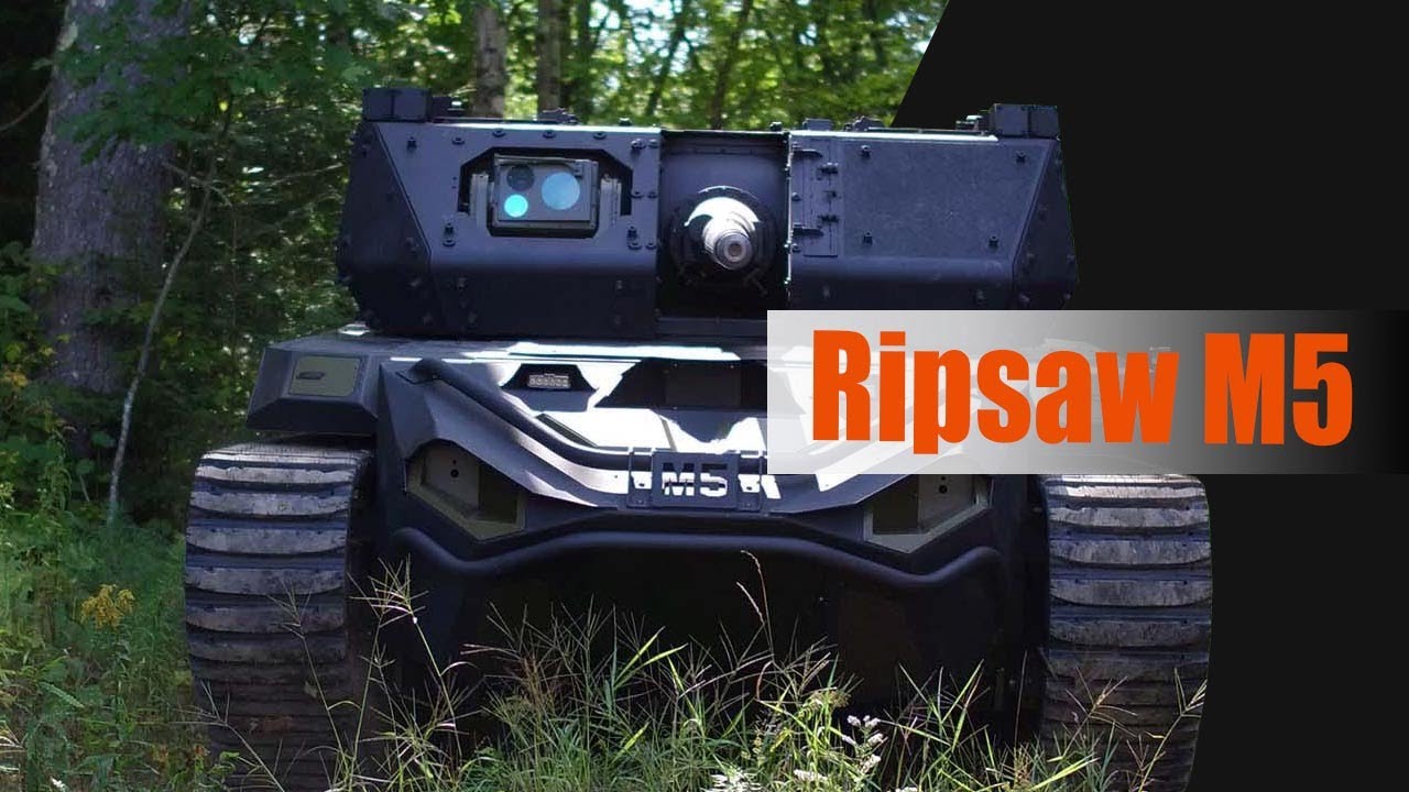 New American Ripsaw M5 RCV Robot - The NEXT step on the Modern ...