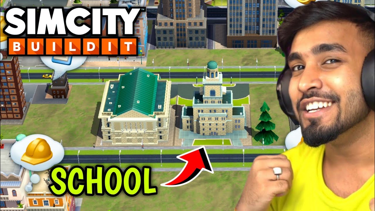 I BUILD SCHOOL IN MY SIMCITY|SIMCITY BUILD IT |SIMCITY GAMEPLAY|SIMCITY ...