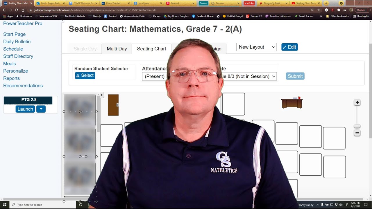 PowerSchool 7 Seating Chart Templates YouTube PowerSchool 7 Seating Chart Templates YouTube
