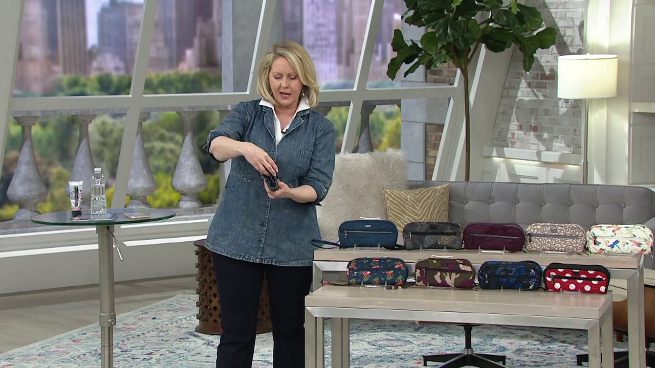 Lug Felt-Lined Organized Jewelry Clutch - Flipper on QVC - YouTube