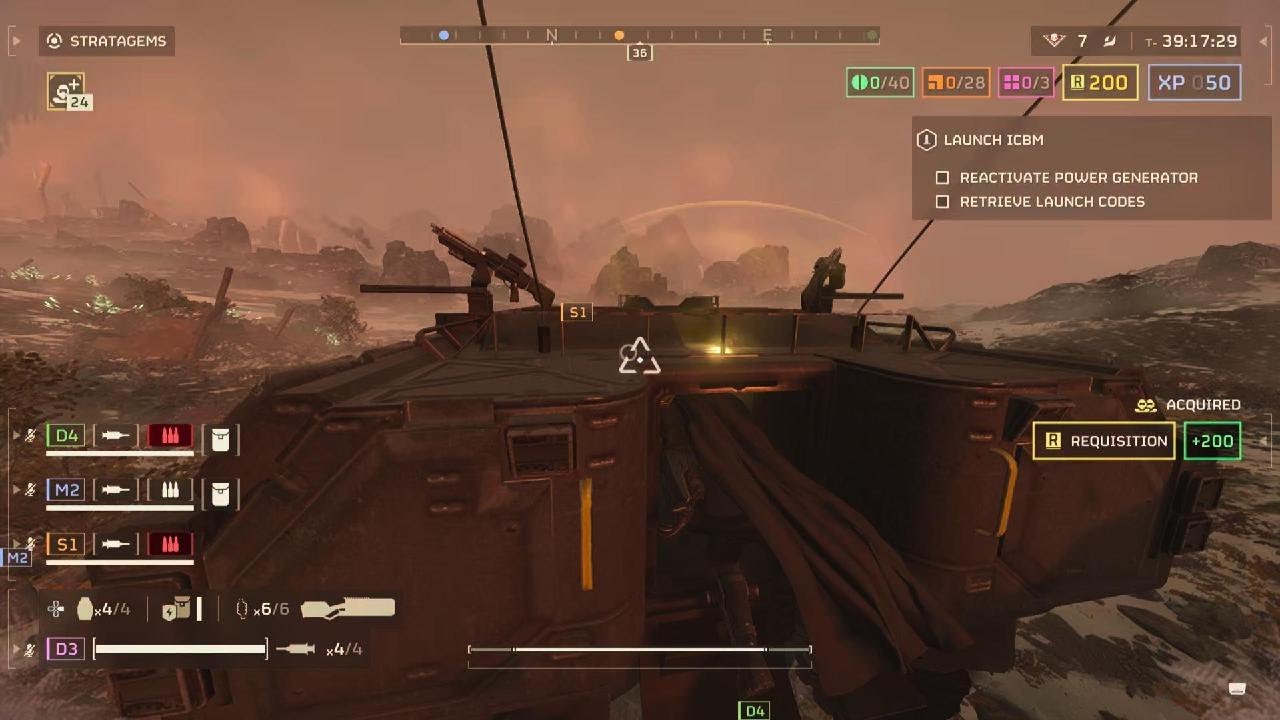 HELLDIVERS 2 unreleased vehicle APC - YouTube