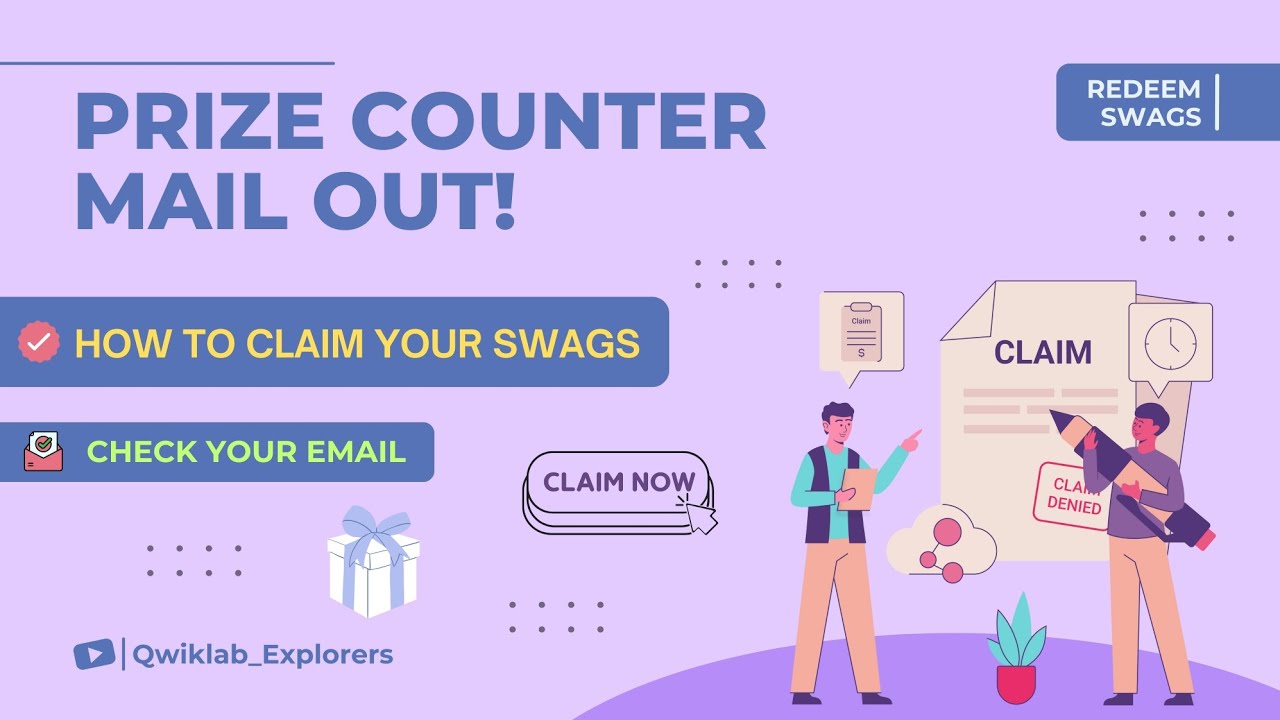 How to redeem Google Cloud Arcade Rewards 2024 || Prize Counter mail ...