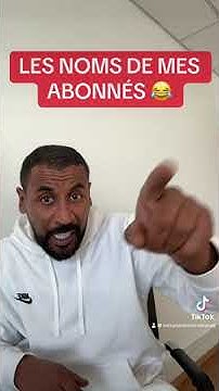 LE NOMS DE MES ABONNÉS - YouTube
