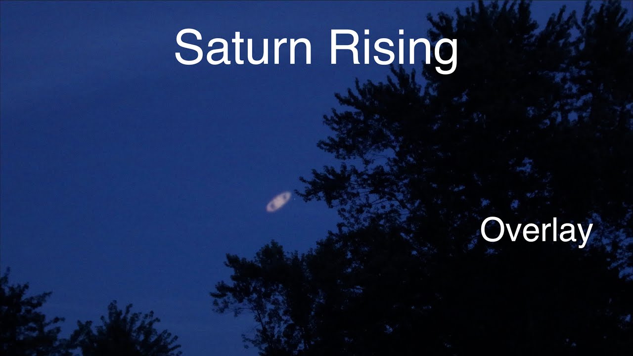 Saturn Rising - Canon R Camera - YouTube