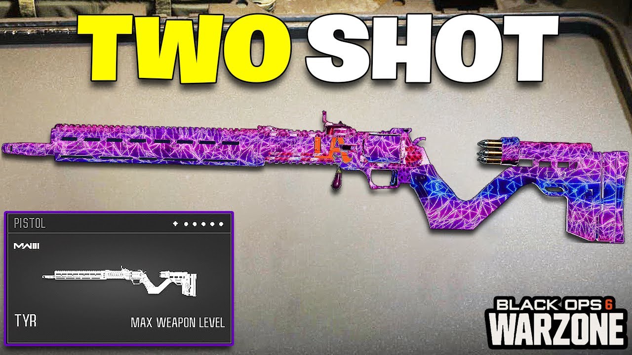 the #1 BEST GUN in WARZONE BO6 SEASON 4 RIGHT NOW! (Best Tyr Loadout ...