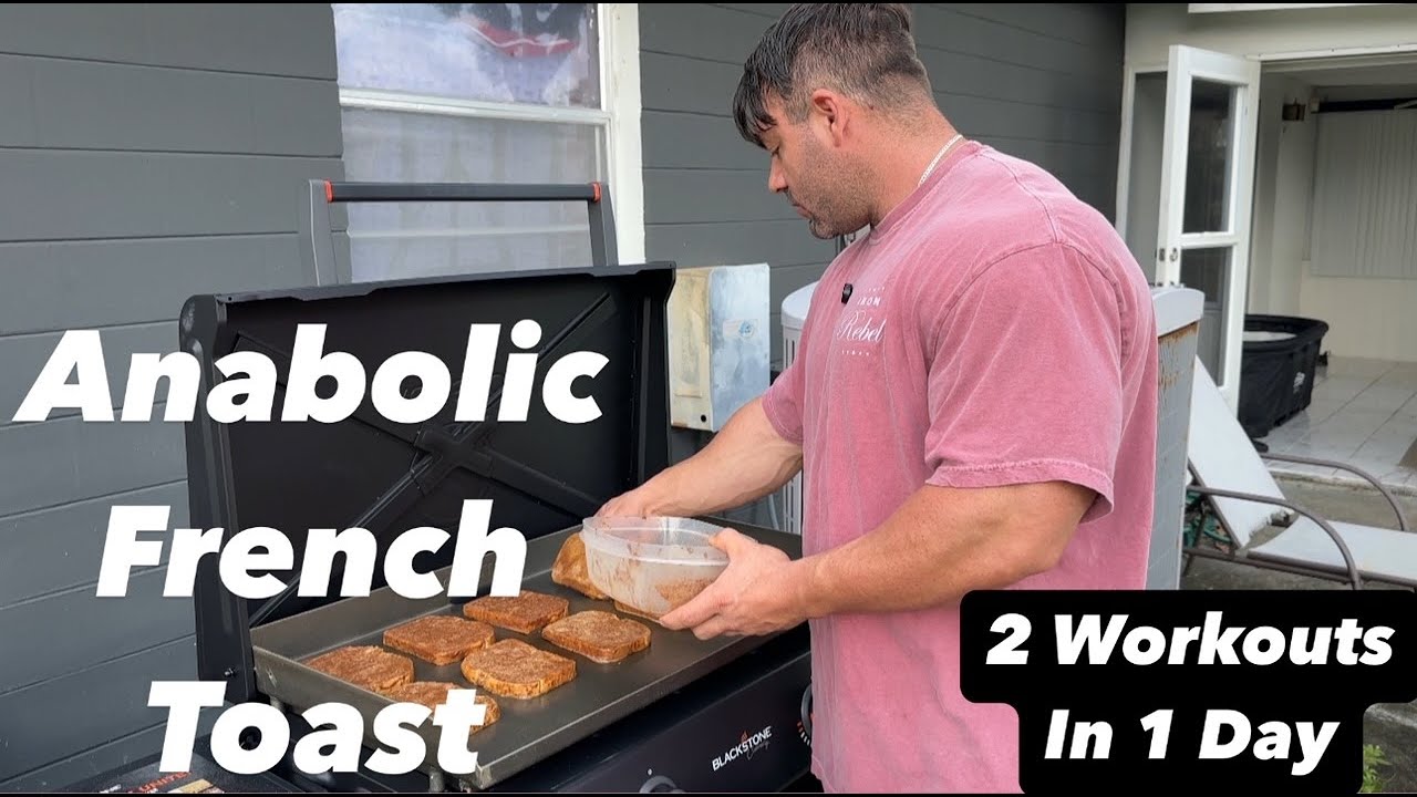 Anabolic French Toast and Two Leg Workouts in One Day! - YouTube