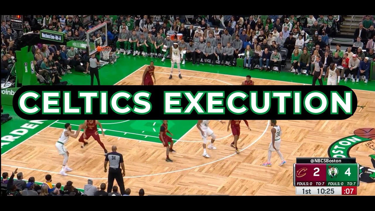 EXCELLENT EXECUTION BY THE CELTICS - YouTube