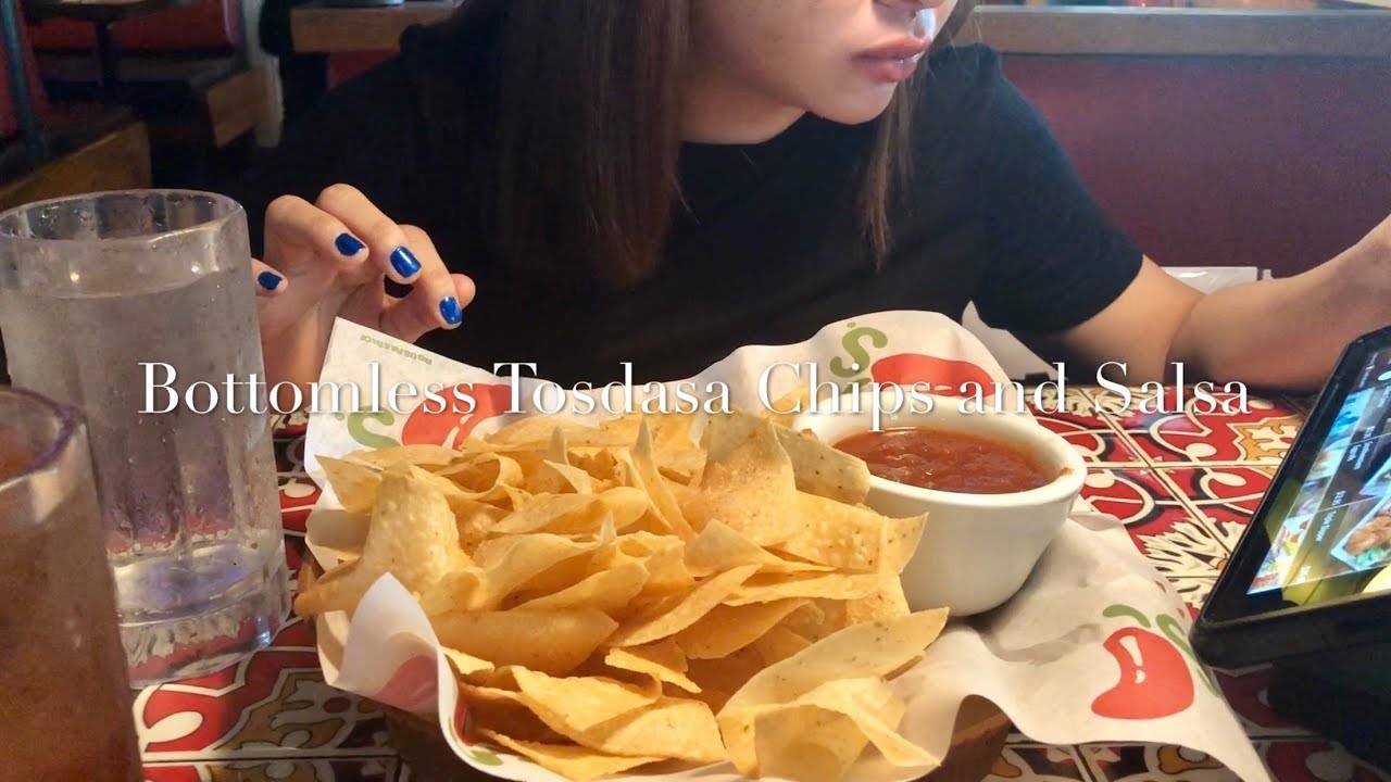 Bottomless Tostada Chips and Salsa at Chili’s in Singapore | Lunch Vlog ...