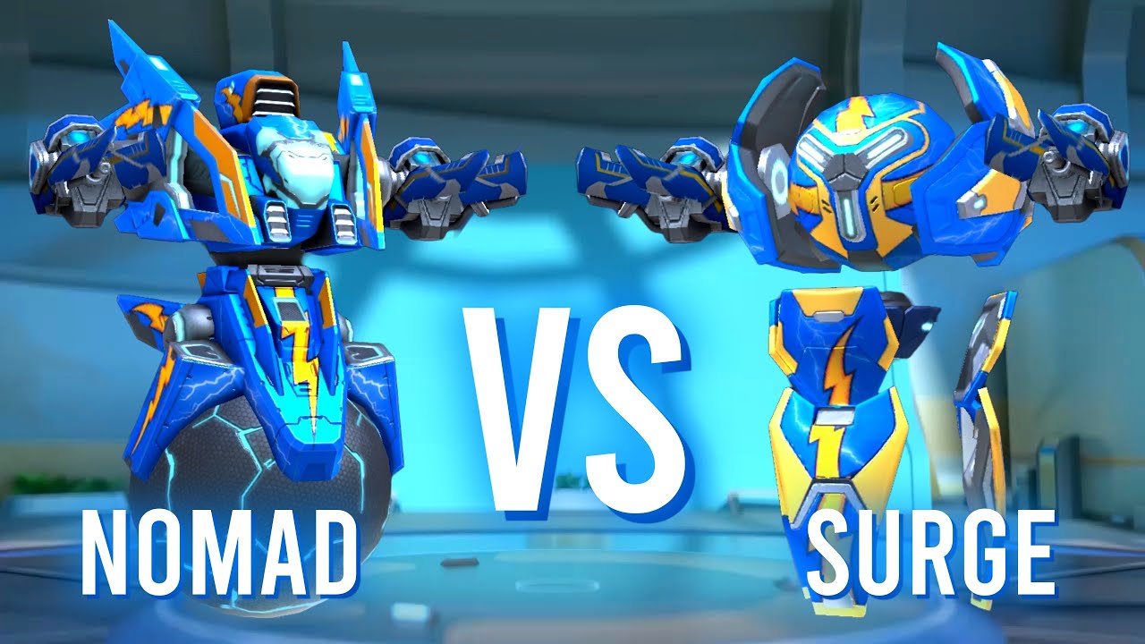 Nomad Vs Surge - Arc Torrent 12 - Mech Arena - YouTube