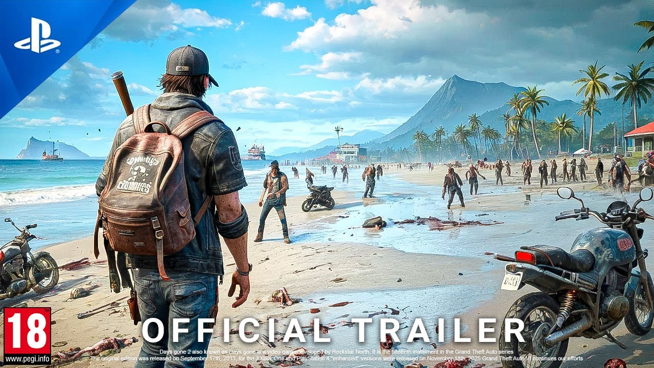 Days Gone Remastered PS5 | Realistic Immersive ULTRA Graphics Gameplay ...