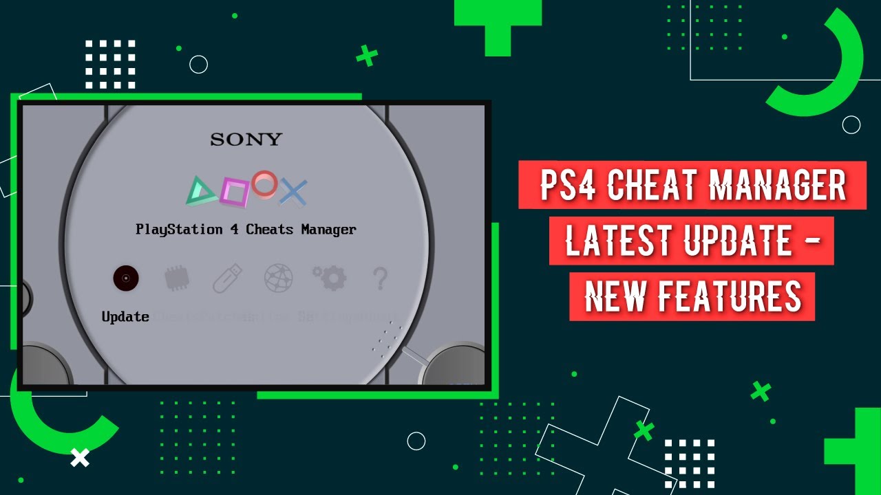 PS4 Cheat Manager Latest Update - New Features - YouTube
